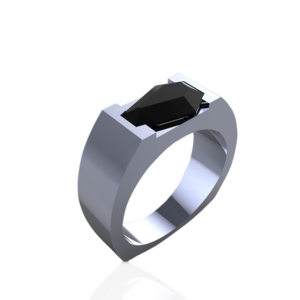 Coffin rings | Sapphire Studios Design
