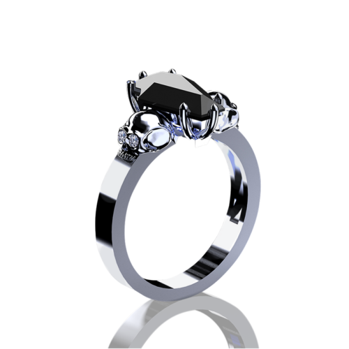 Coffin rings | Sapphire Studios Design