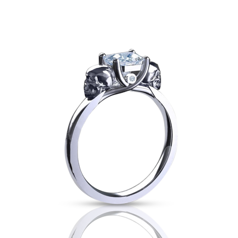 'Kayn' Gold Skull Men's Band