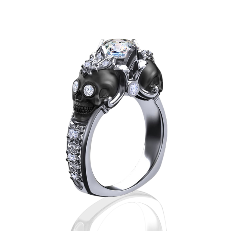 Skull Rings | Sapphire Studios Design