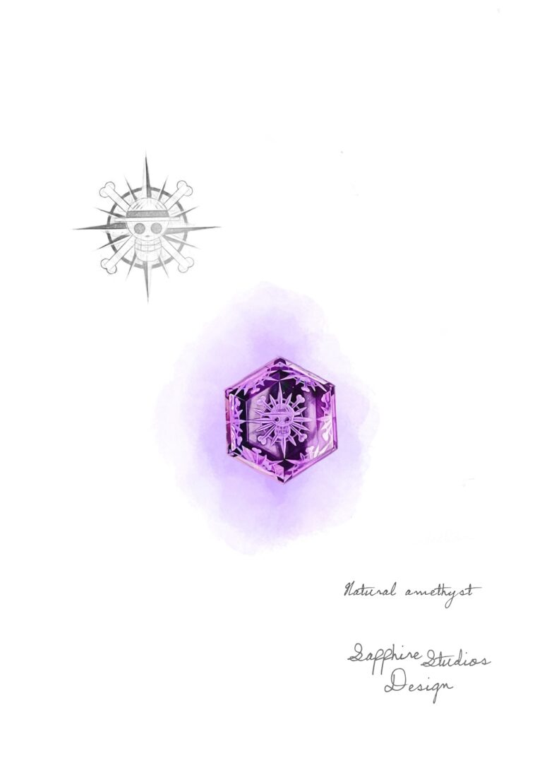 35.50ct Natural Amethyst - Fantasy Collection
