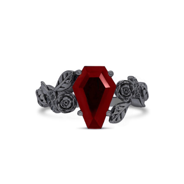 Coffin rings | Sapphire Studios Design